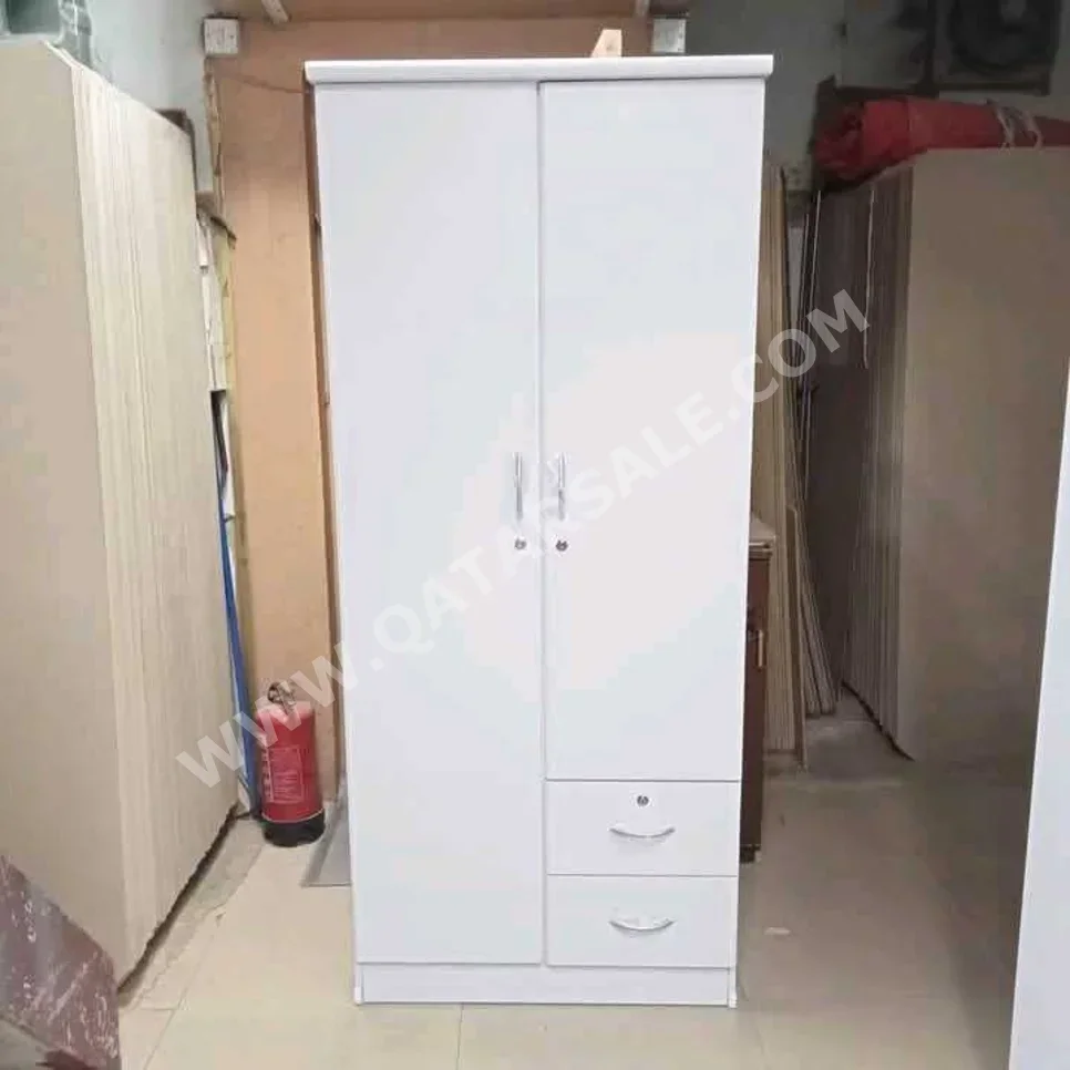 Wardrobes & Dressers - Wardrobes - White Qatar Melamine Wood Normal ...