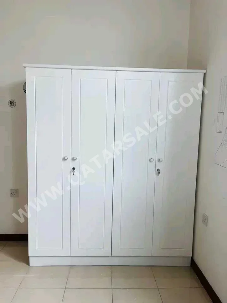 Wardrobes & Dressers - Doha Furniture - Wardrobes - White Qatar Wood ...