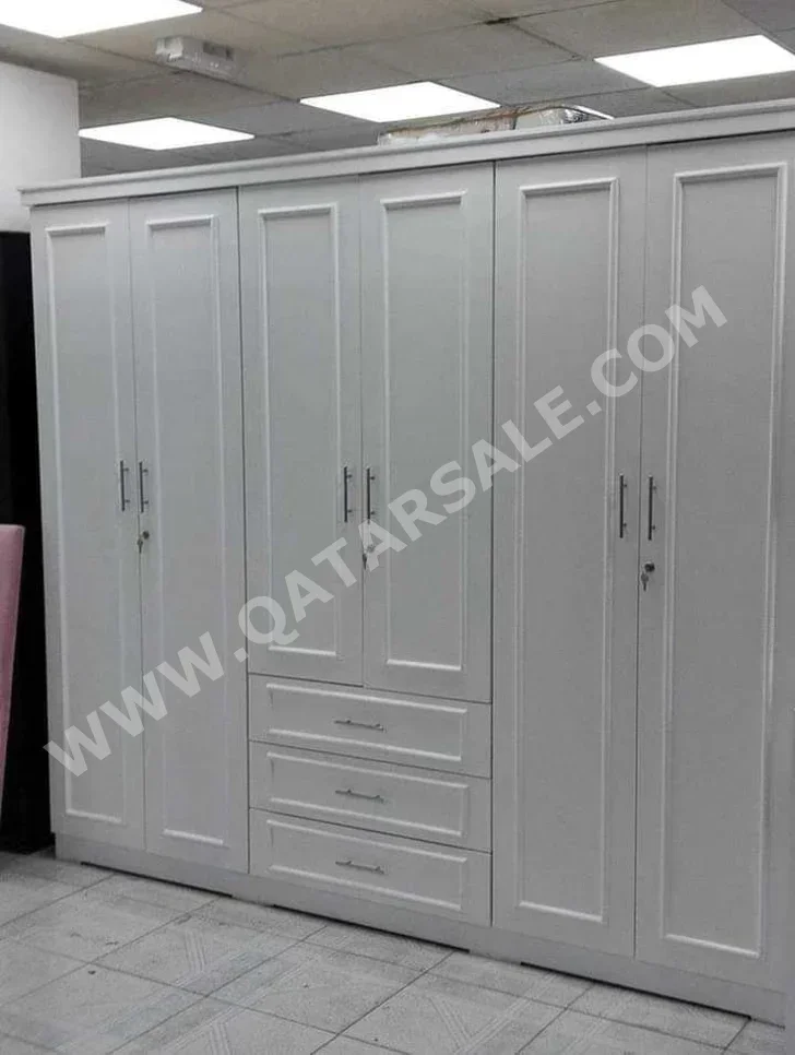 Wardrobes & Dressers - Doha Furniture - Wardrobes - White Qatar Wood ...