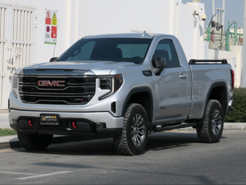 GMC Sierra AT4 Silver 2022 For Sale in Qatar