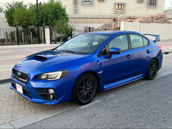Subaru WRX STI Blue 2017 For Sale in Qatar