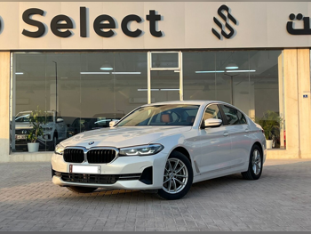 BMW 5-Series 520i White 2023 For Sale in Qatar