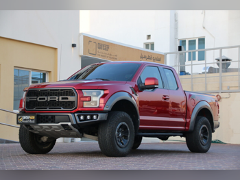 Ford Raptor Maroon 2017 For Sale in Qatar