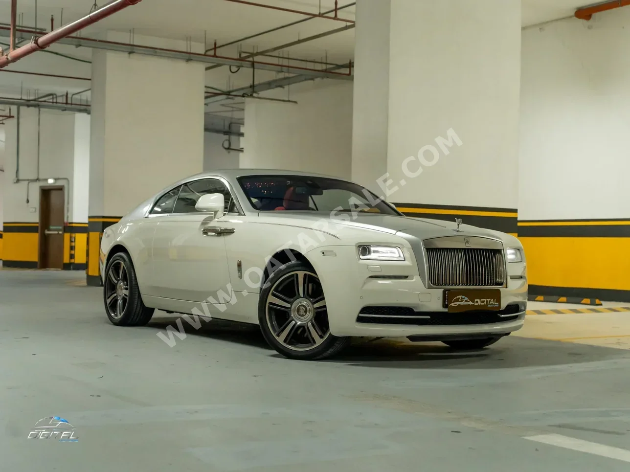 Rolls-Royce Wraith Ares Edition White and Gray 2014 For Sale in Qatar