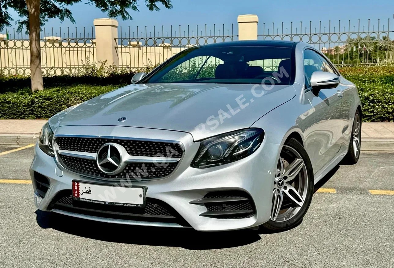 Mercedes-Benz E-Class 200 Silver 2019 For Sale in Qatar