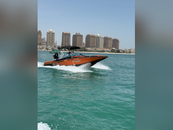 Speed Boat MasterCraft XSTAR USA 2014 Orange Blue + Dark Gray For Sale ...