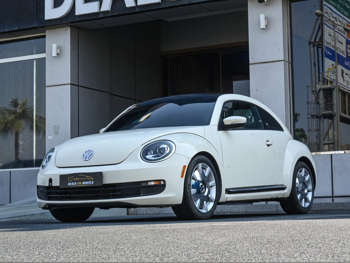 Volkswagen Beetle Beige 2012 For Sale in Qatar