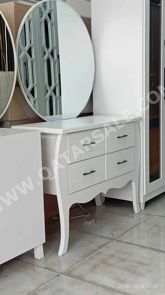 Wardrobes & Dressers - Dressing Table, Mirror, Chair & 2 Shelving Units ...