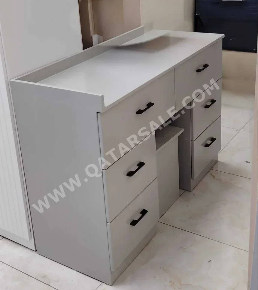 Wardrobes & Dressers - Dressing Table, Mirror, Chair & 2 Shelving Units ...