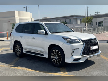 Lexus LX 570 S White 2018 For Sale in Qatar
