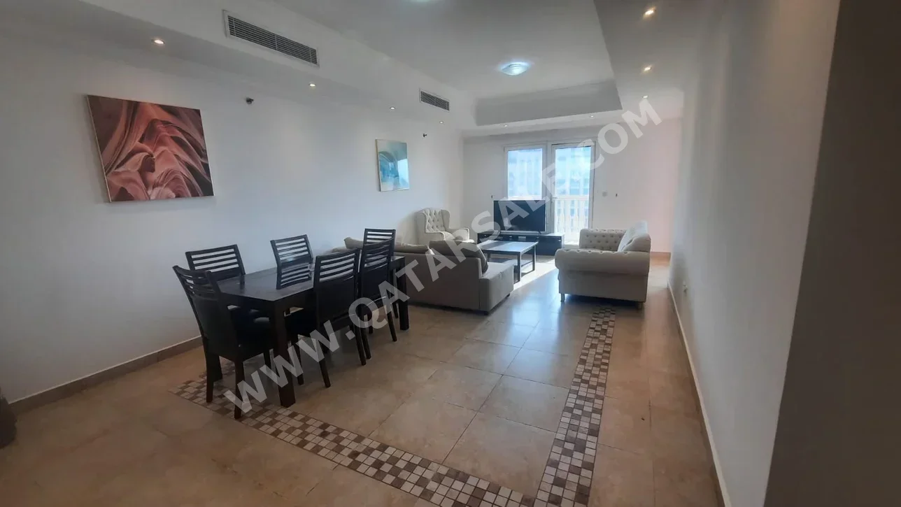 2 Bedrooms Apartment in Doha - The Pearl For Rent in Qatar