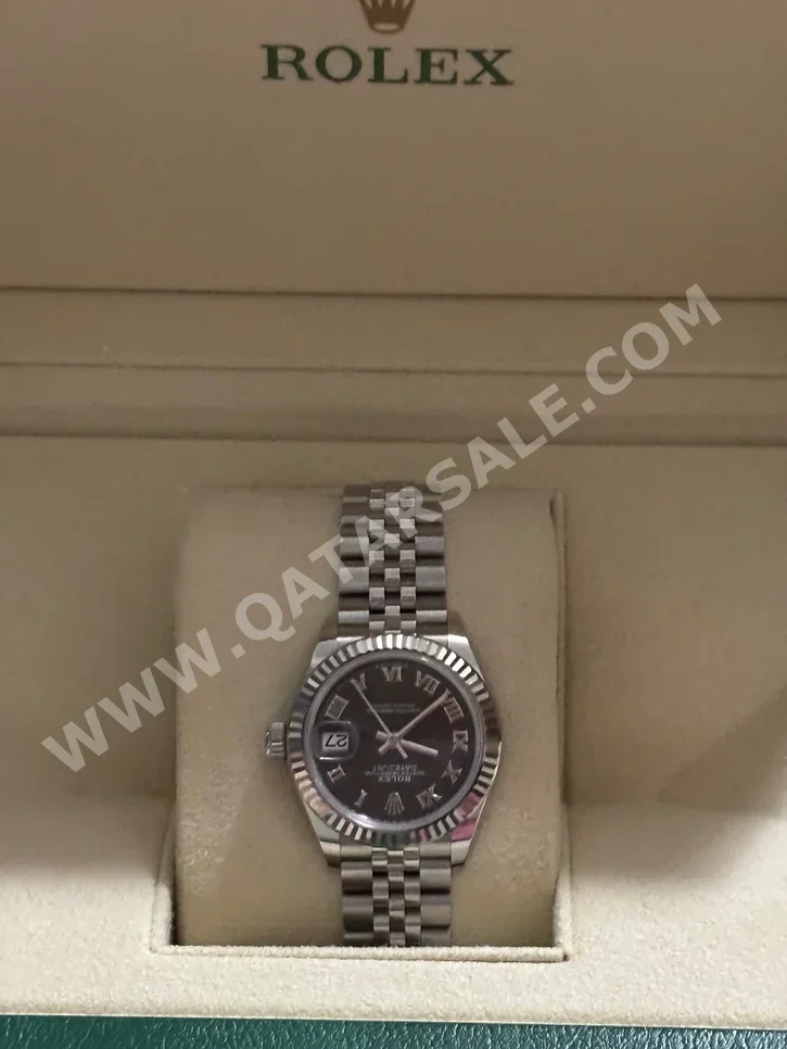 - Rolex - Analogue Watches - Black - Women Watches Stainless Steel 2022 ...