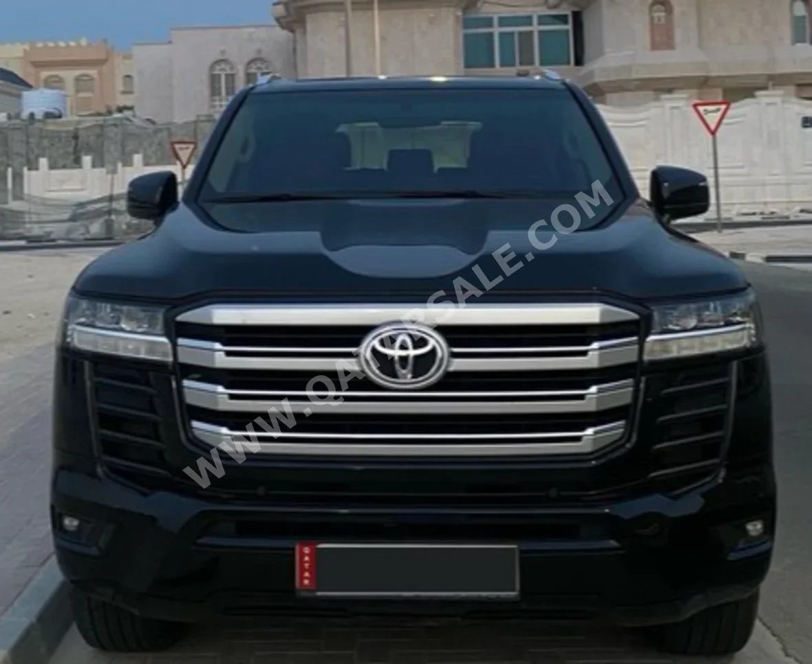 Toyota Land Cruiser GXR Twin Turbo Black Matte 2022 For Sale in Qatar