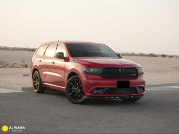 Dodge Durango RT Red 2017 For Sale in Qatar