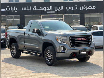 GMC Sierra AT4 Gray 2022 For Sale in Qatar