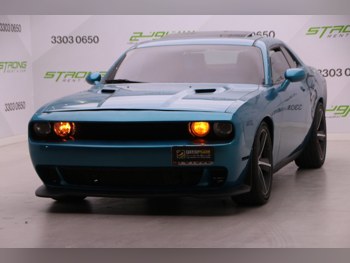 Dodge Challenger SRT-8 Blue 2012 For Sale in Qatar