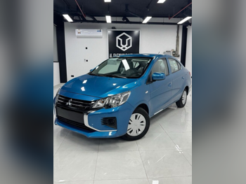 Mitsubishi Attrage Blue 2024 For Sale in Qatar