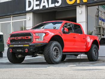 Ford F 150 Raptor Red 2020 For Sale in Qatar