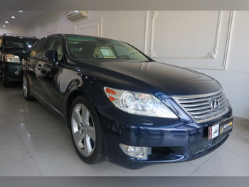 Lexus LS 460 L Dark Blue 2011 For Sale in Qatar