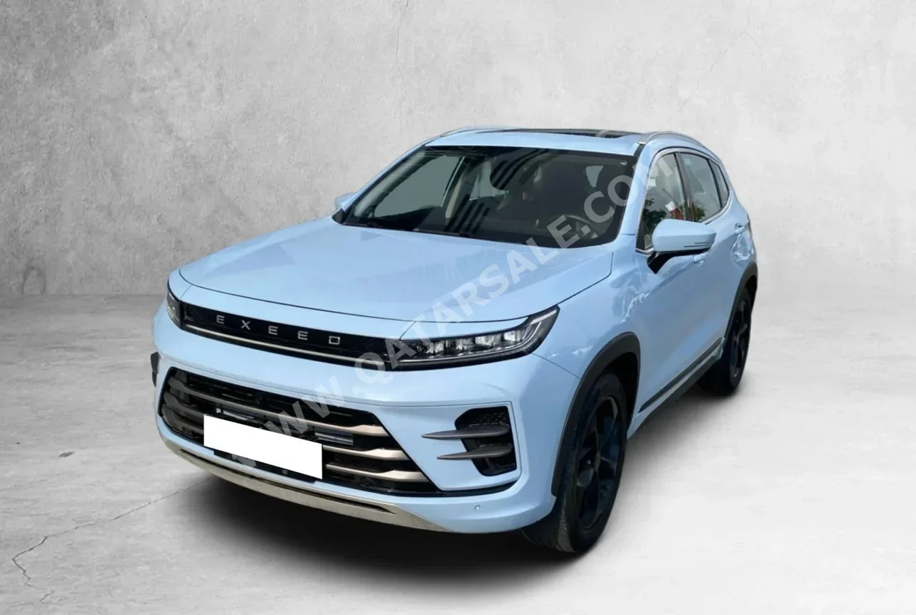 Exeed LX Sky Blue 2023 For Sale in Qatar