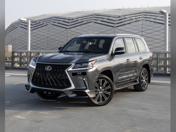 Lexus LX 570 S Sonic Titanium 2018 For Sale in Qatar