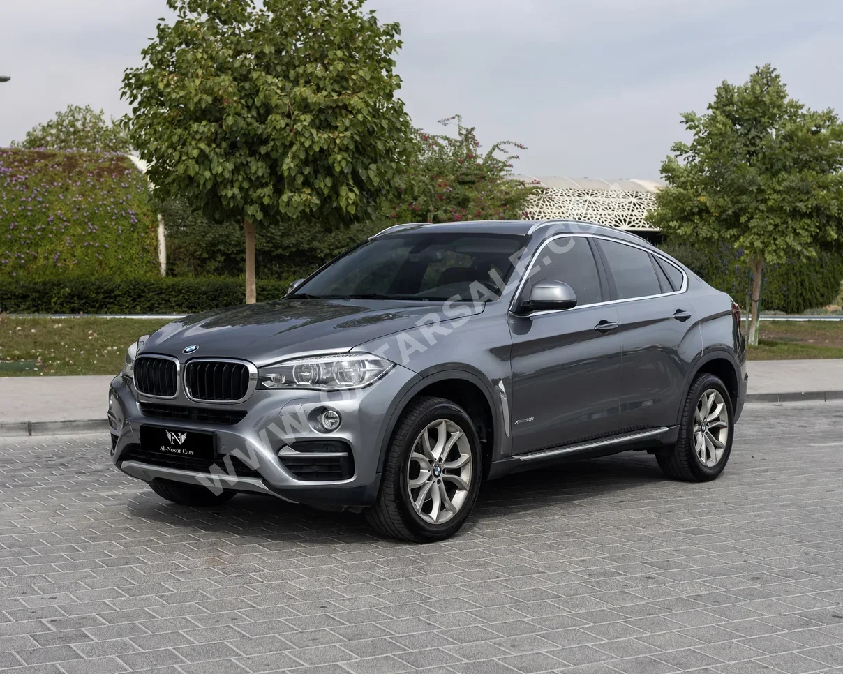 BMW X-Series X6 Gray 2017 For Sale in Qatar