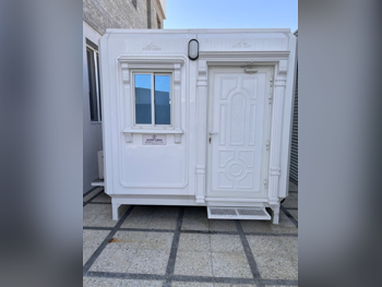 Porta Cabin With WC / Wood Flooring Water Resistant For Sale in Qatar
