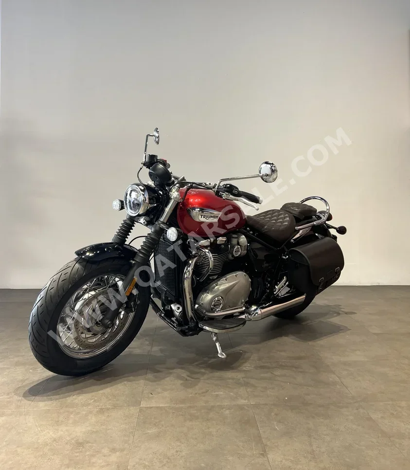 Triumph Speed Master - 2019 - Color Red & Black Cruiser For Sale in Qatar