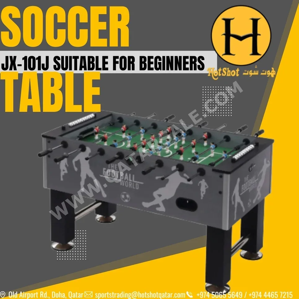 Foosball Table Black and Gray With Installation For Sale in Qatar