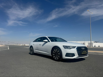 Audi A6 40 TFSI White 2021 For Sale in Qatar