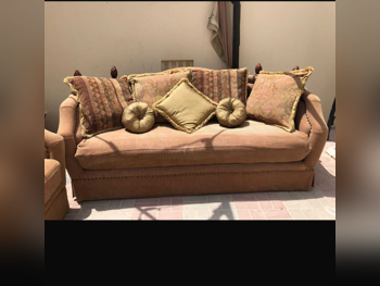 Sofa Set - Brown - Fabric For Sale in Qatar