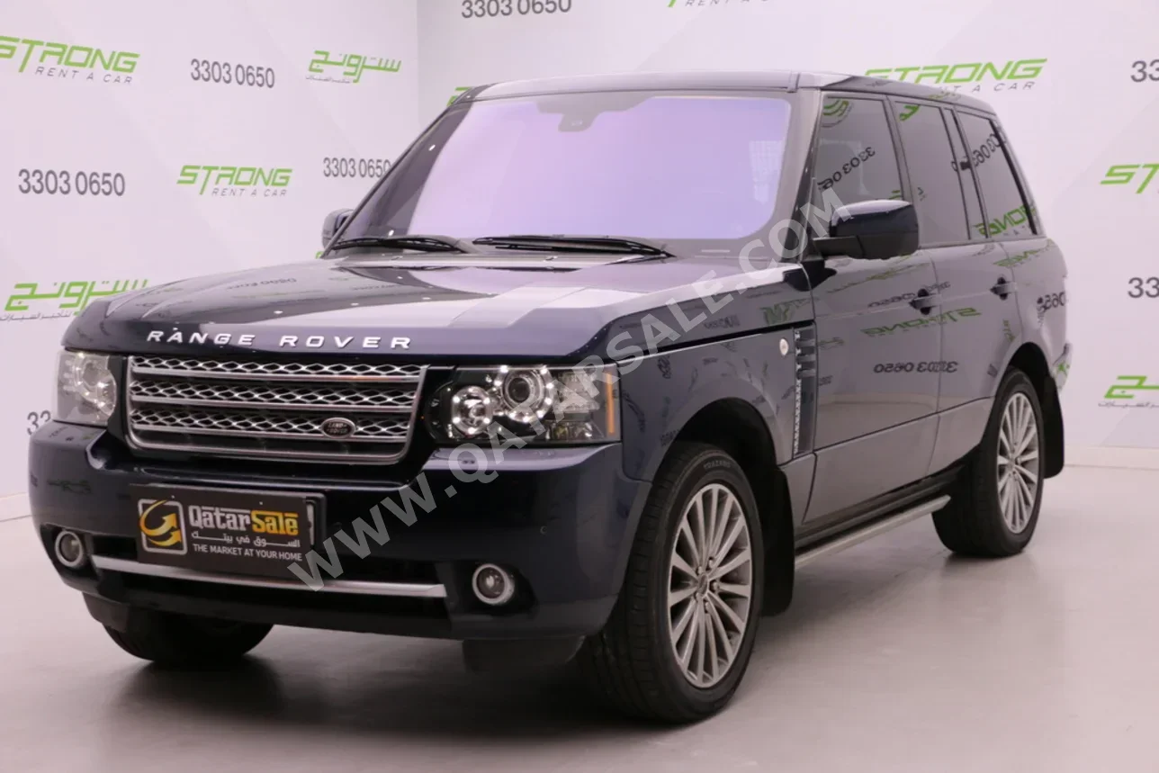 Land Rover Range Rover Vogue Autobiography Dark Blue 2012 For Sale in Qatar