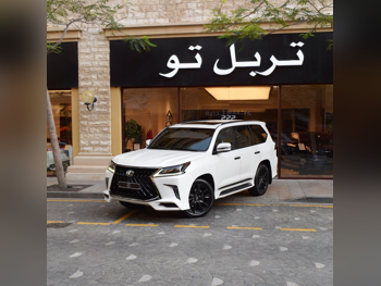 Lexus LX 570 S Black Edition White 2019 For Sale in Qatar