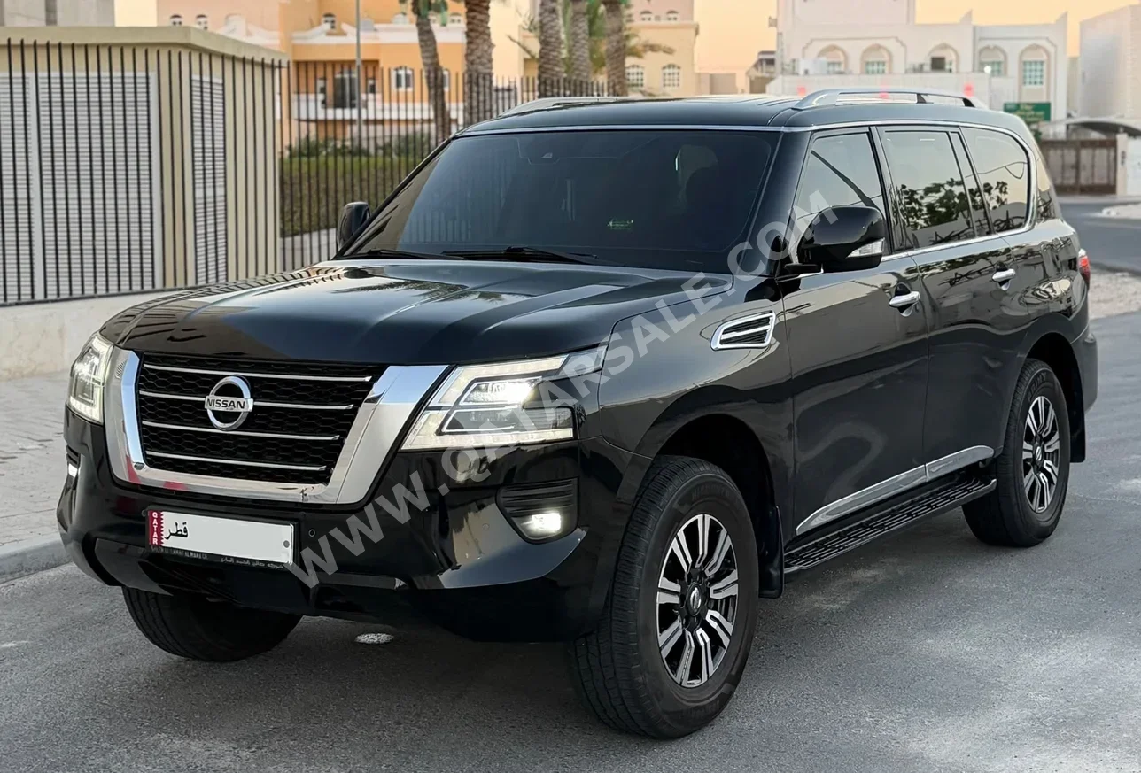 Nissan Patrol Titanium Black 2020 For Sale in Qatar
