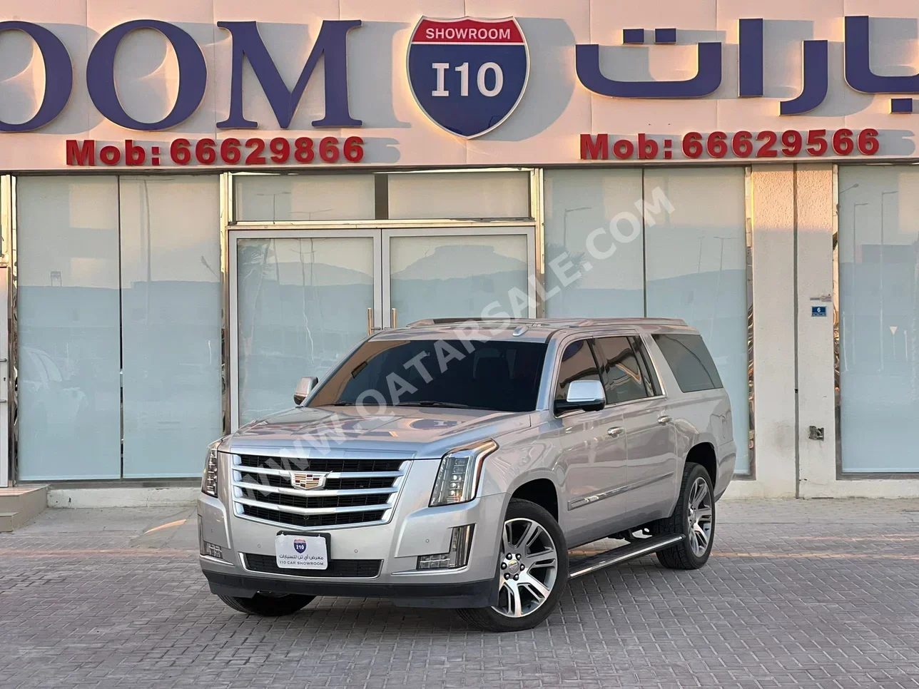 Cadillac Escalade Silver 2016 For Sale in Qatar