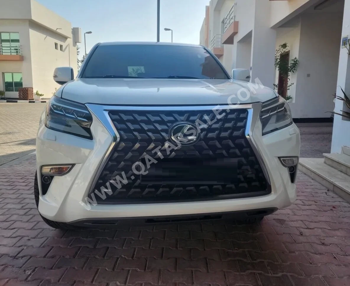 لكزس جي اكس 460 أبيض 2020 للبيع في قطر