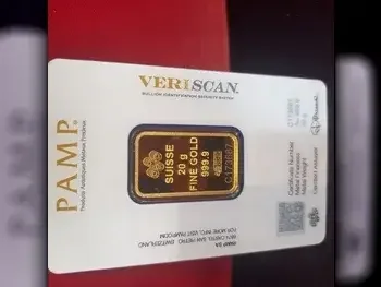 24k Yellow Gold Gold Bar For Sale in Qatar