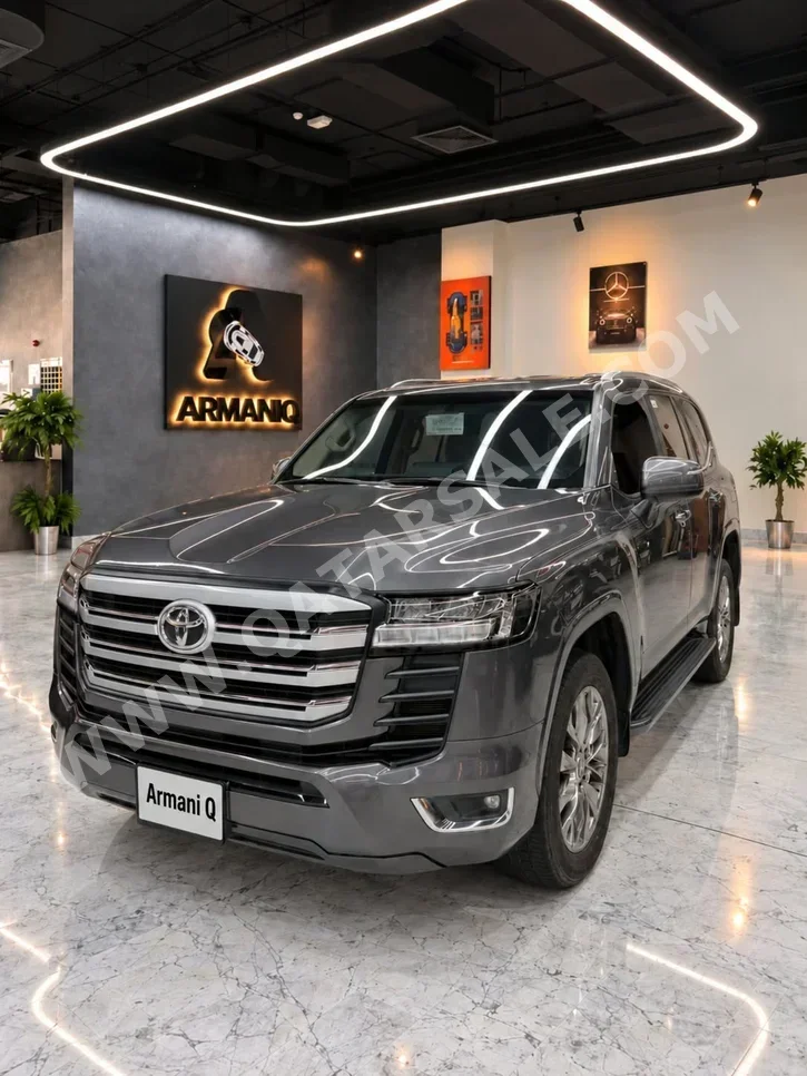 Toyota Land Cruiser GXR Twin Turbo Gray 2024 For Sale in Qatar