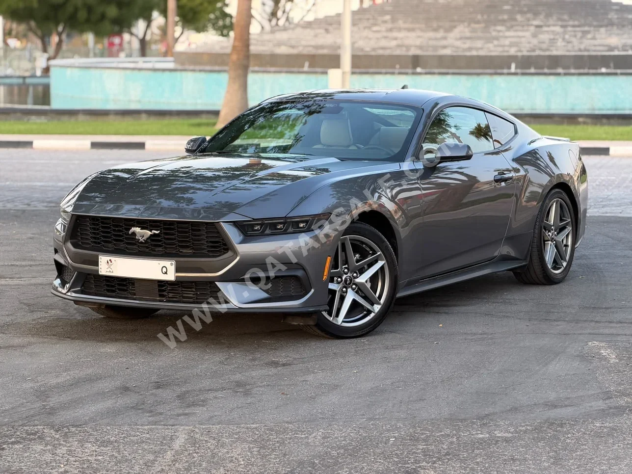 Ford Mustang Ecoboost Gray 2025 For Sale in Qatar