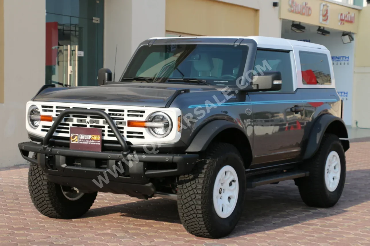 Ford Bronco Wild Trak Gray 2024 For Sale in Qatar
