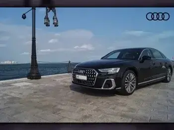 Audi A8L Black Sedan For Sale in Qatar