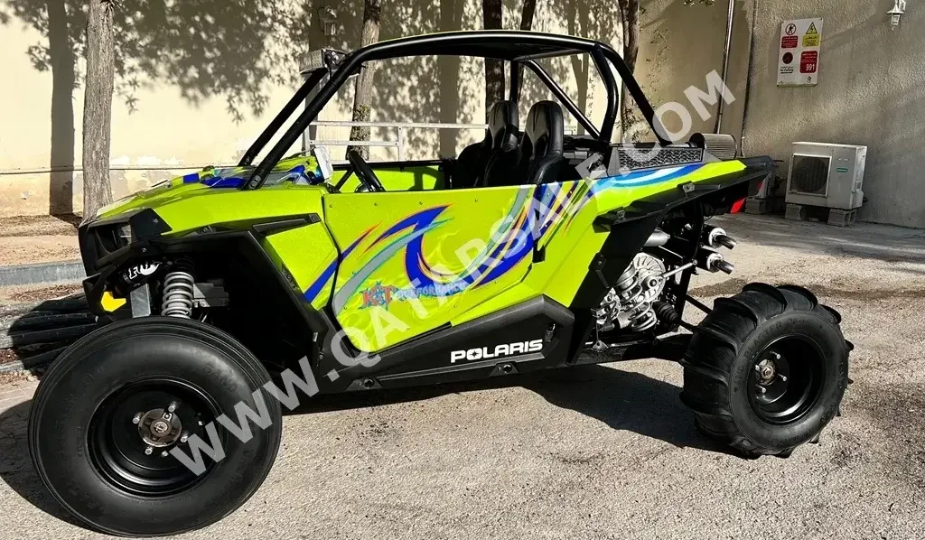 Polaris RZR-Turbo - Color Green 4 wheeler - 2014 For Sale in Qatar